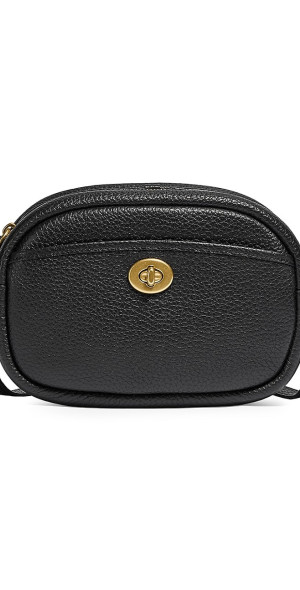 COACH - Women's Pebbled Leather Camera Bag