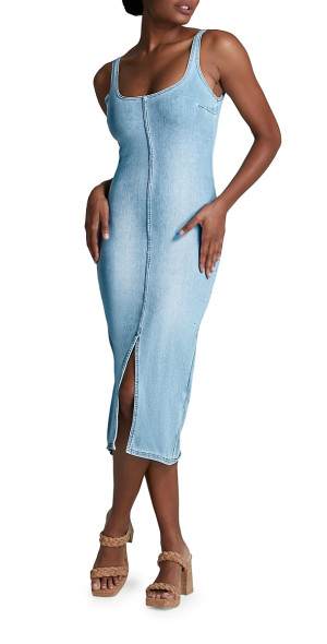 Commando - Women's Do It All Denim Midi-Dress