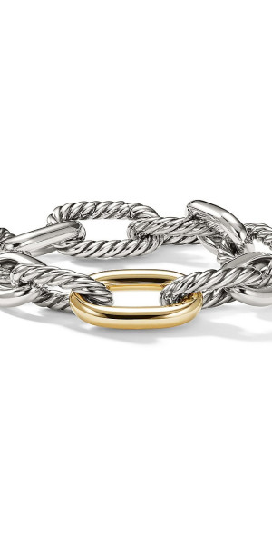 David Yurman - Women's DY Madison Chain Bracelet with 18K Yellow Gold