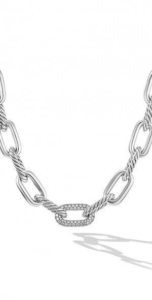 David Yurman - Women's DY Madison Chain Necklace in Sterling Silver ...