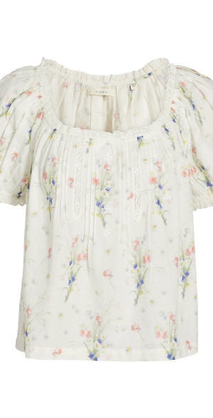 DÔEN - Women's Frederica Floral Cotton Top