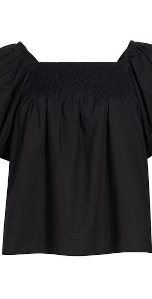 DÔEN - Women's Gail Puff-Sleeve Swing Top