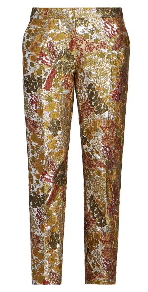 Dries Van Noten - Women's Poumas Metallic Jacquard Pants