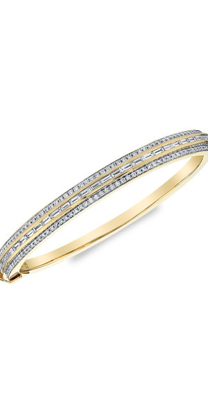 Emily P. Wheeler - Women's Signature 18K Yellow Gold & Diamond Tiered ...
