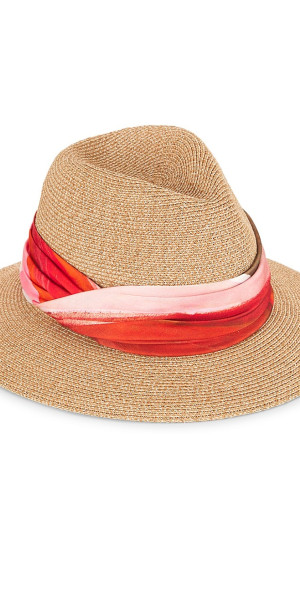 Eugenia Kim - Women's Lillian Packable Straw Fedora