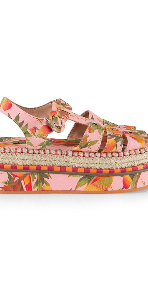 Farm Rio - Women's Mango Trees Platform Espadrille Sandals
