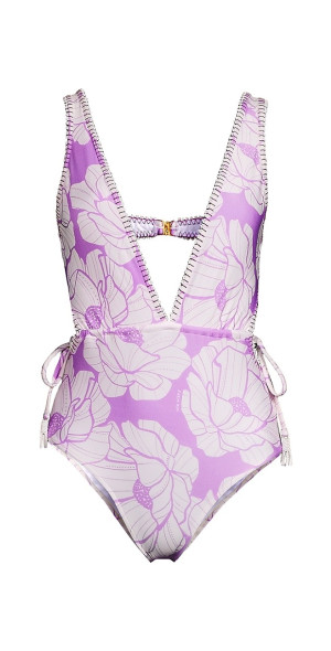 Farm Rio - Women's Paula Floral One-Piece Swimsuit