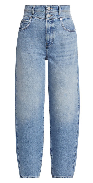 Frame - Women's Double-Waist Weston High-Rise Rigid Barrel Jeans