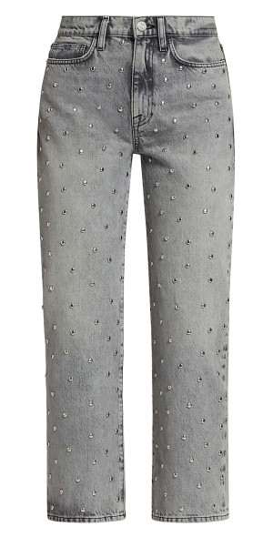 Frame - Women's Le Jane Crop Studded Jeans