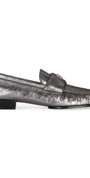Givenchy - Women's 4G Loafers In Laminated Leather