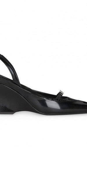 Givenchy - Women's Raven Slingbacks In Leather And Ayers