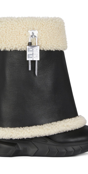 Givenchy - Women's Shark Lock Biker Ankle Boots
