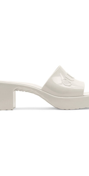 Gucci - Women's Embossed Logo Mules