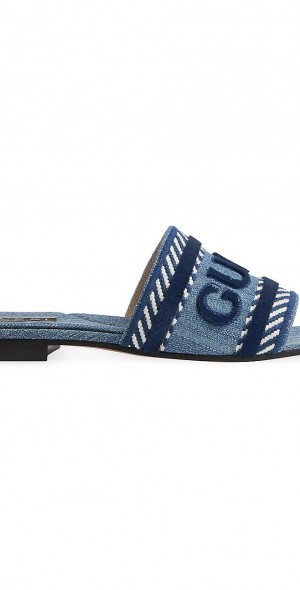 Gucci - Women's Jane Denim Slides