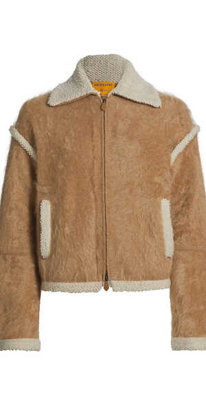 Guest in Residence - Women's Grizzly CashmereBomber Jacket