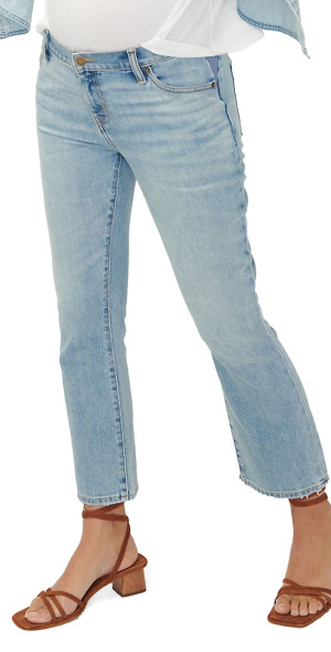 Hatch - Women's The Under the Bump Crop Maternity Jeans