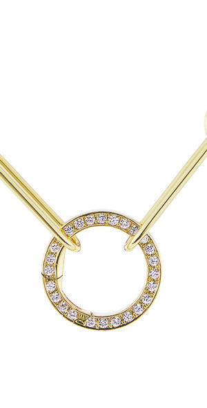 Jenna Blake - Women's 18K Yellow Gold & Diamond Charm Clasp