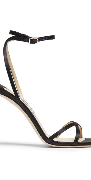 Jimmy Choo - Women's Red Carpet Metz 100MM Satin Stiletto Sandals