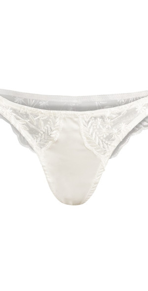 Kat the Label - Women's Frankie Lace & Satin Thong