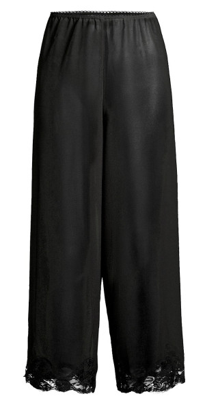 Kat the Label - Women's Harley Sheer Lace-Trimmed Crop Pants