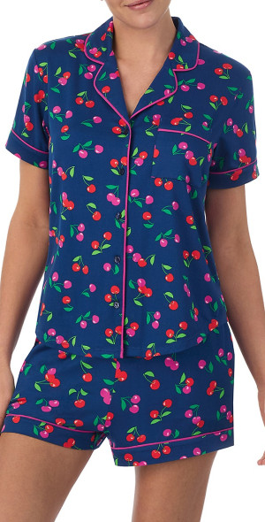 kate spade new york - Women's Cherry Boxer Pajamas
