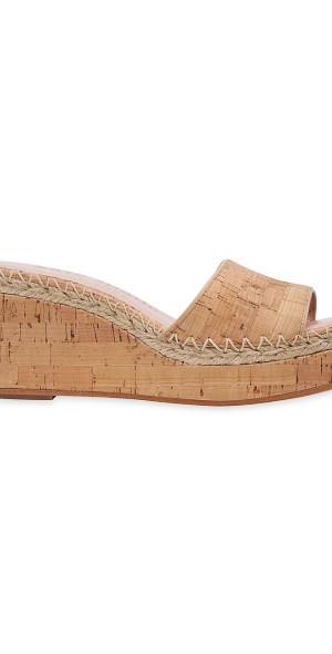 kate spade new york - Women's Cosette Cork Wedge Sandals