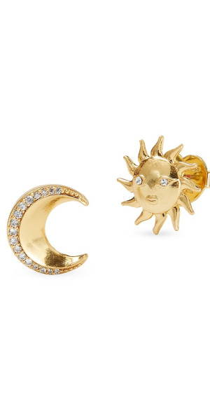 kate spade new york - Women's Like Magic Sun & Moon Goldtone & Cubic ...