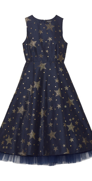 kate spade new york - Women's Starlight Brocade Midi-Dress