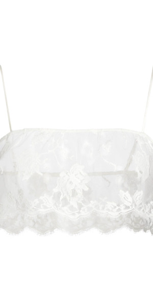 Kiki de Montparnasse - Women's Dominique Leavers Lace Bandeau Bra