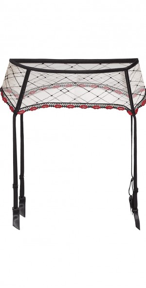 Kiki De Montparnasse Womens La Bise Garter Belt