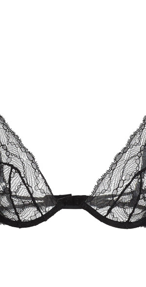 Kiki de Montparnasse - Women's Mon Cheri Sheer Lace Demi Bra