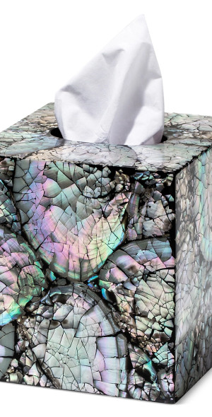 Ladorada - Mother-of-Pearl Tissue Box