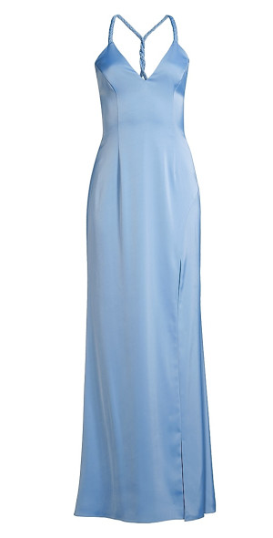Liv Foster - Women's Braided Satin Gown