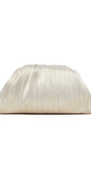 Loeffler Randall - Women's Bailey Pleated Metallic Frame Clutch