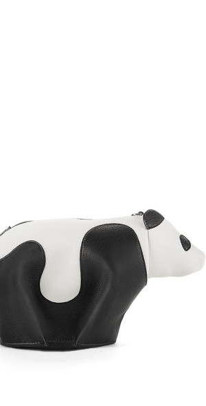 LOEWE - Leather Panda Mini Shoulder Bag