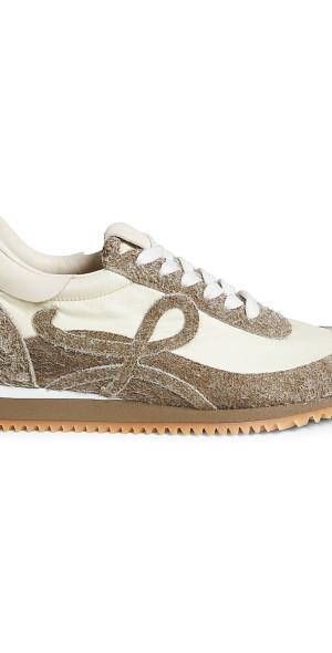 LOEWE - Women's Flow Brushed Suede Runner Sneakers