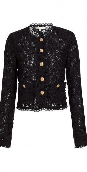 LoveShackFancy - Women's Richard Floral Lace Jacket