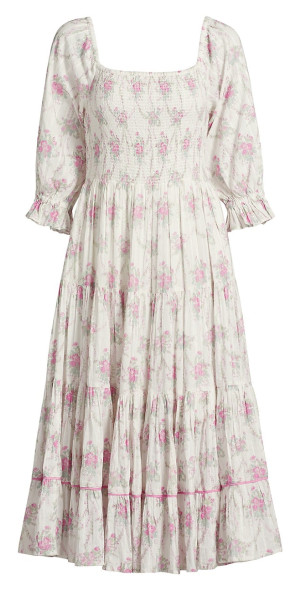 LoveShackFancy - Women's Victorian Rigby Floral Dress