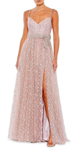 Mac Duggal - Women's Embellished Bow A-Line Gown
