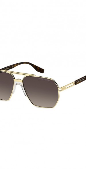 Marc Jacobs - Women's 60MM Metal Modified Aviator Sunglasses