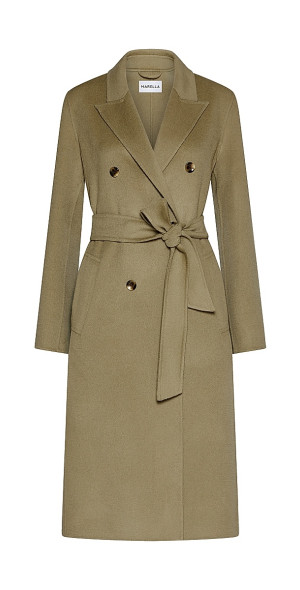 Marella - Women's Double Breasted Pure Wool Coat