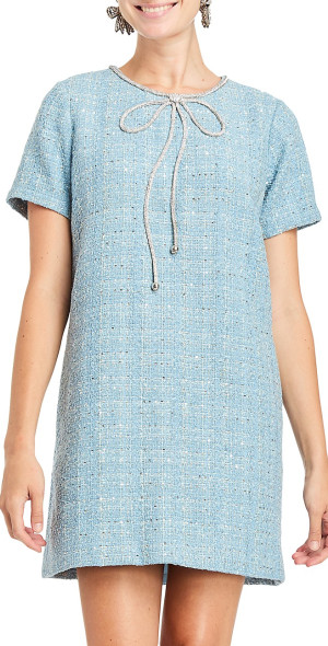 Mestiza New York - Women's Ainslee Tweed Shift Minidress