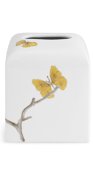 Michael Aram - Butterfly Ginkgo Porcelain Tissue Box