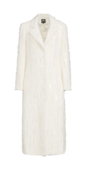 Milly - Women's Embellished Faux Mohair Coat