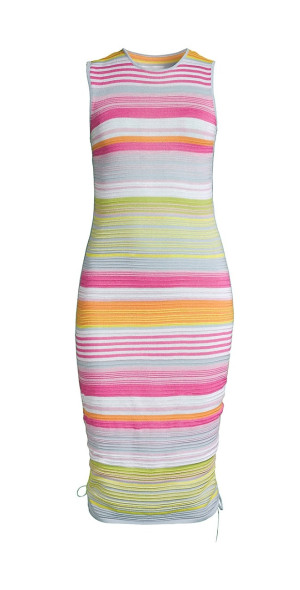 Milly - Women's Natalie Stripe Cover-Up Dress