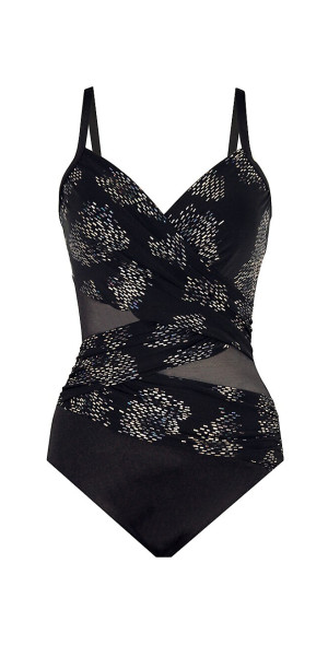 Miraclesuit Swim - Women's Mystique Mesh Inset One-Piece Swimsuit