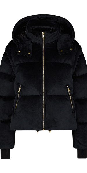 Moose Knuckles - Women's Misti Gold Velour Down Puffer Jacket