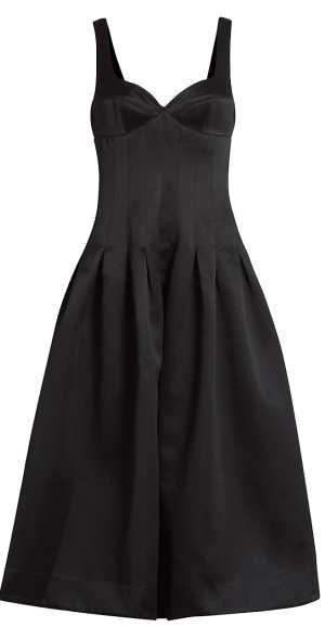 Nicholas the Label - Women's Cory Corset-Waist Midi-Dress