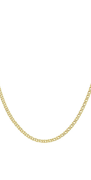 Oradina - Women's 14K Yellow Solid Gold Woven Love Chain