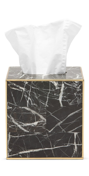 Pigeon & Poodle - Rhodes Marble Tissue Box